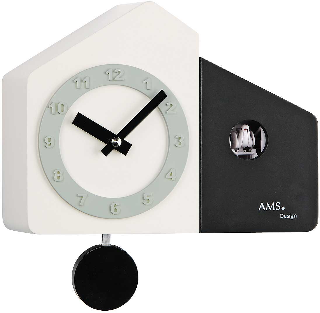 reloj de péndulo moderno sonido de agua y eco - AMS Modelo: 7397 - Co